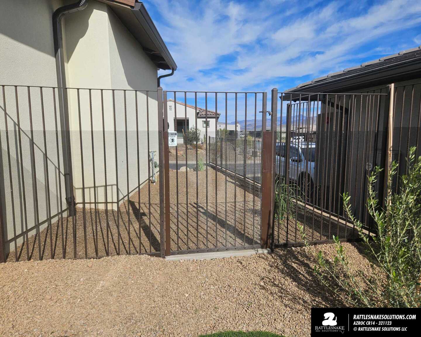 New Snake Fencing Done – Arizona Snake Removal Gallery